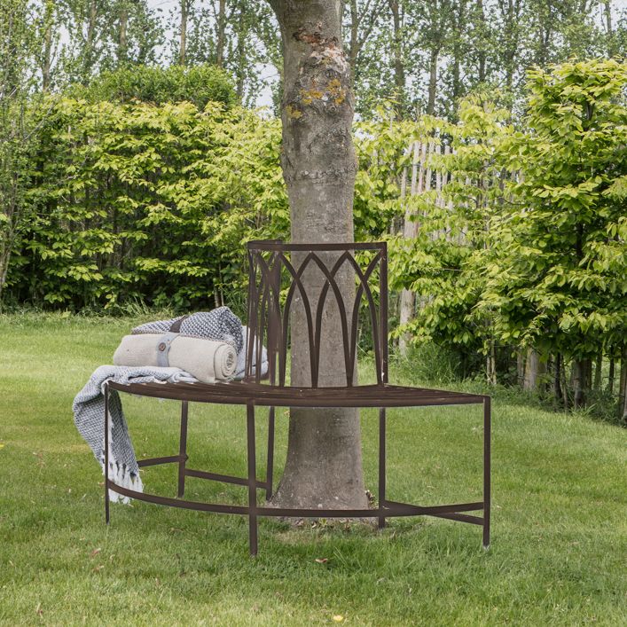 Rustic Tree Bench– Little Cottage Loves